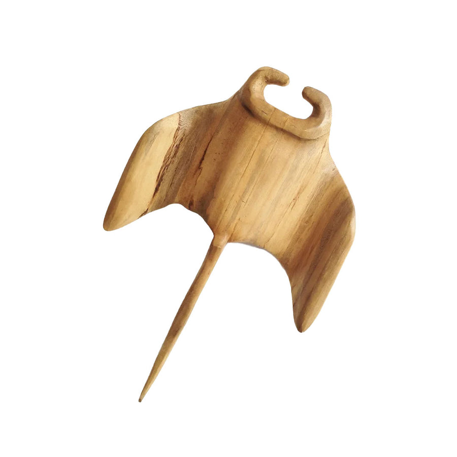 Decoracion para Pared de Comedor - Mantarraya de Madera | CREATA ...